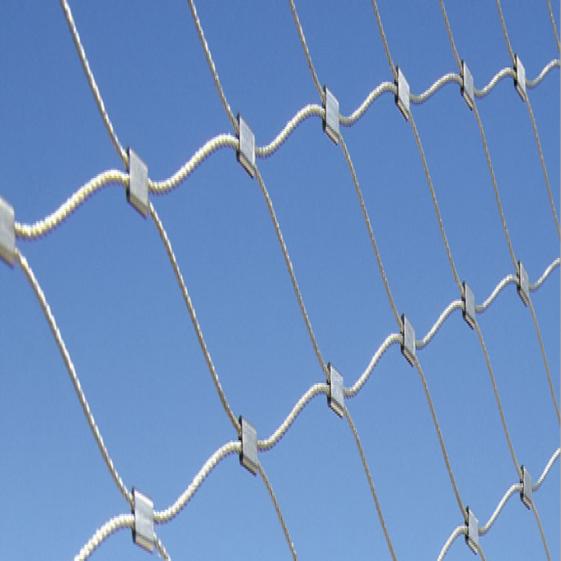 Stainless Steel Ferrule Rope Mesh