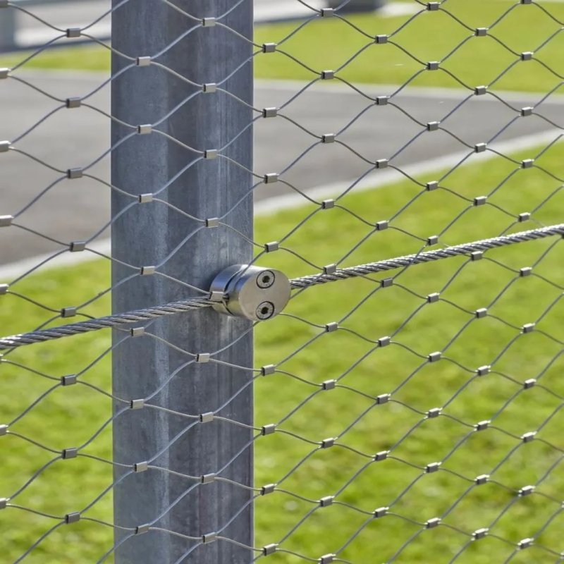 Stainless Steel Ferrule Rope Mesh