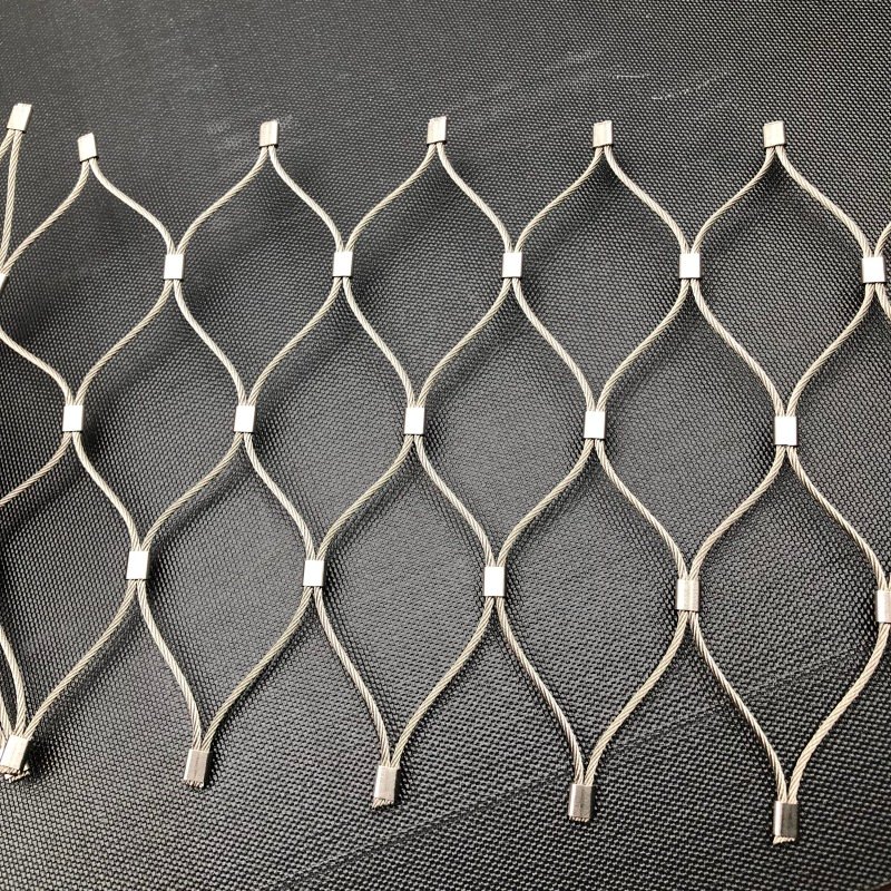 Stainless Steel Ferrule Rope Mesh